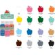 Apple Barrel Multi-Surface Paint Set (2-Ounce), Colors, 32 Fl Oz, 16 ...