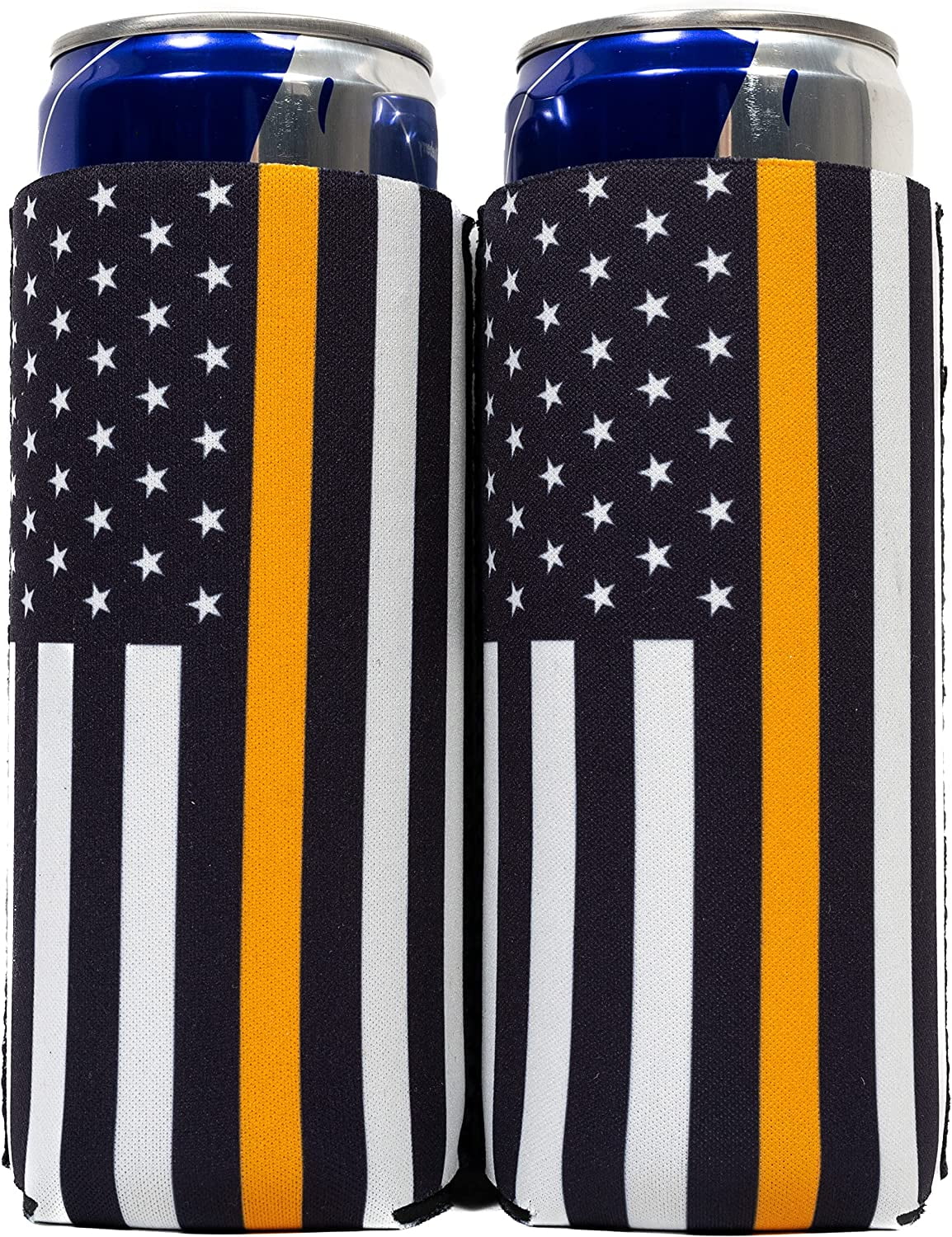 QualityPerfection Can Cooler Sleeves Slim Neoprene 12oz Can Holder Set ...