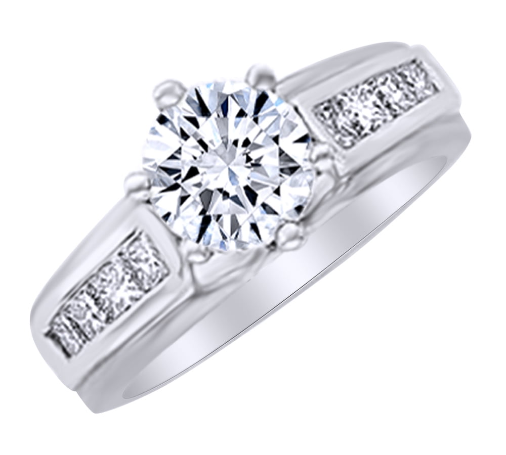 White Natural Diamond Wrap Enhancer Ring in 14k White Gold (0.5 Cttw ...