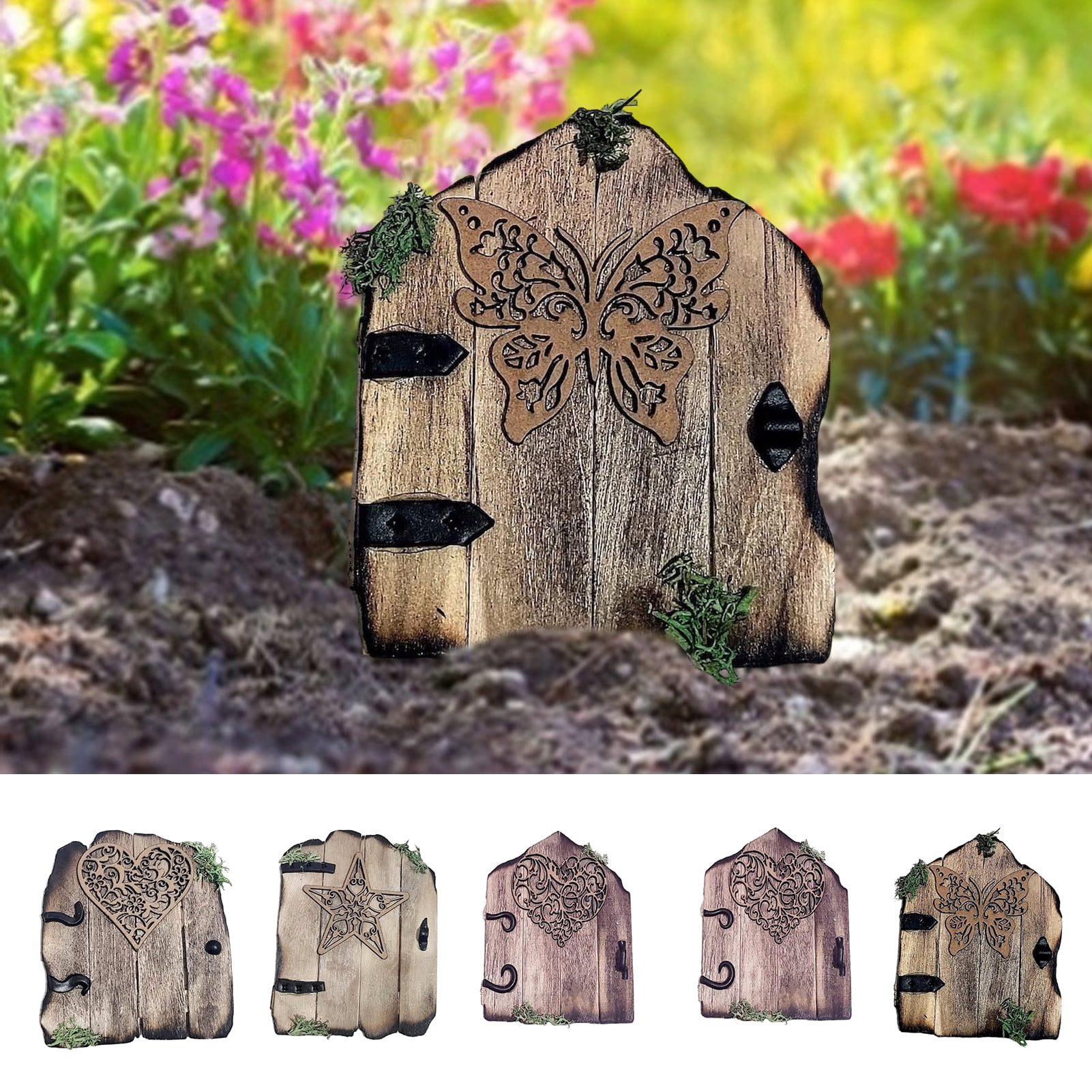 Carved Gnome Tree Houses