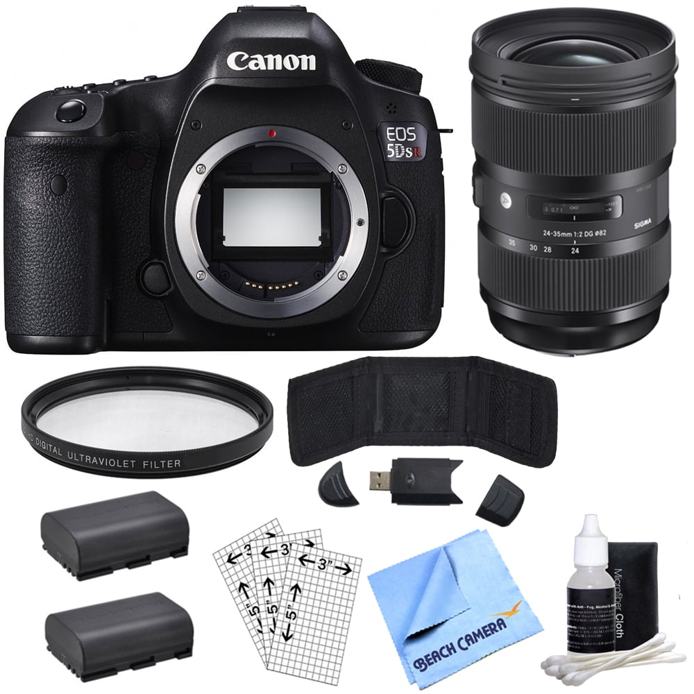 Canon EOS 5DS R 50.6MP Digital SLR Camera (Body Only) with Lens Power ...