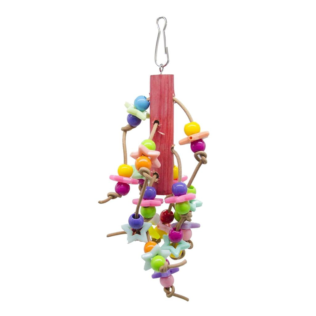 Colorful Pet Bird Toy - Cage Hanging Toys Suitable for Parakeets ...