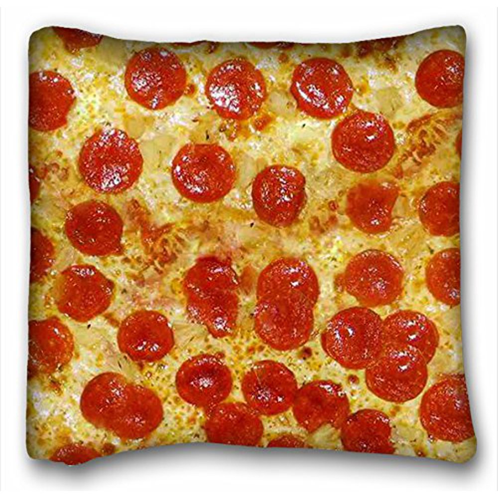 WinHome Pillowcase Design Pepperoni Cheese Pizza Pillow Protector, Best ...