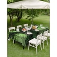 60x102 Inch Outdoor Tablecloth with Umbrella Hole Zipper Rectangle ...