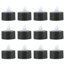 Efavormart 12 Pack | 2" Warm White Column Battery-Operated LED Tealight ...