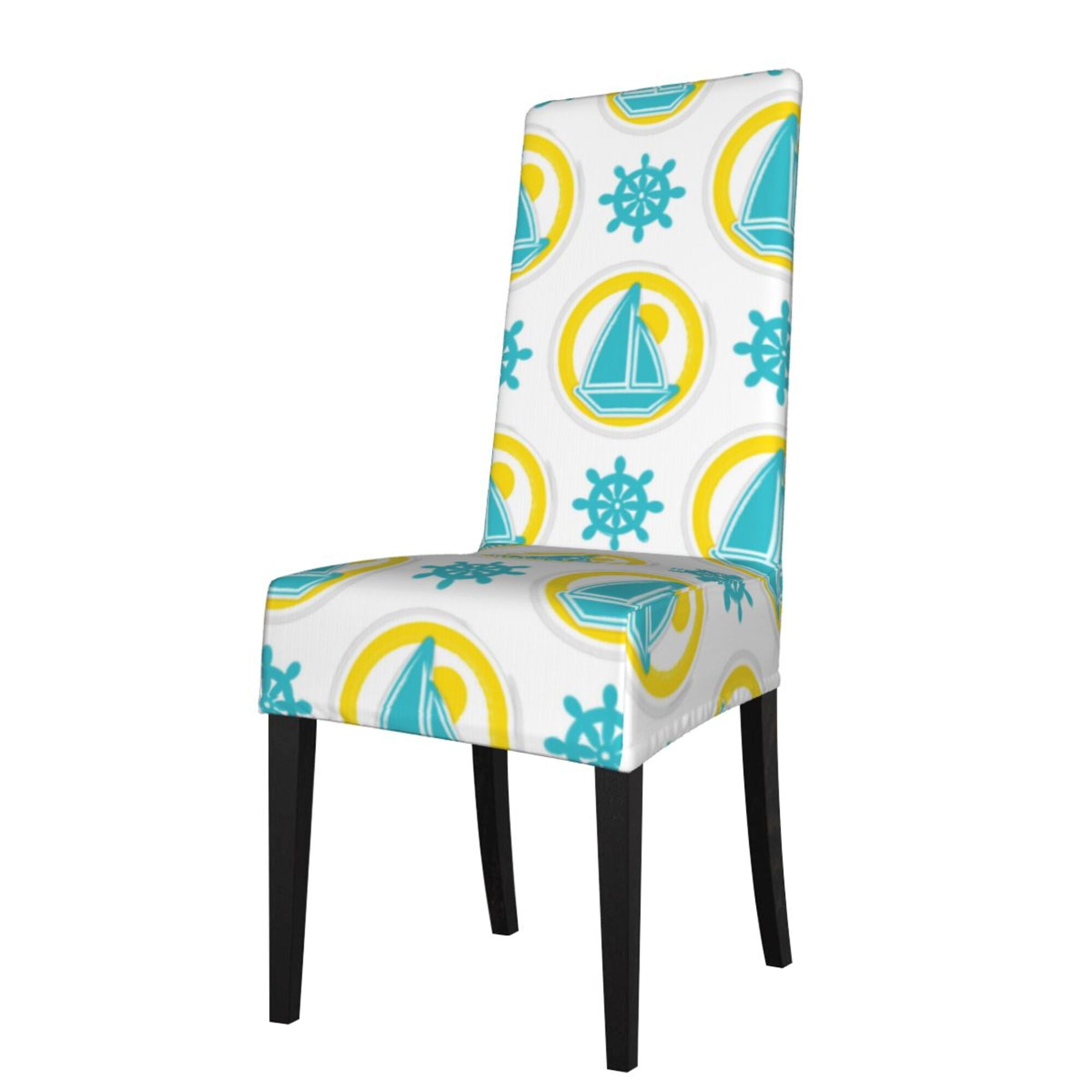 ZICANCN Ocean Elements Graffiti Chair Protectors Seat Covers , Dining ...