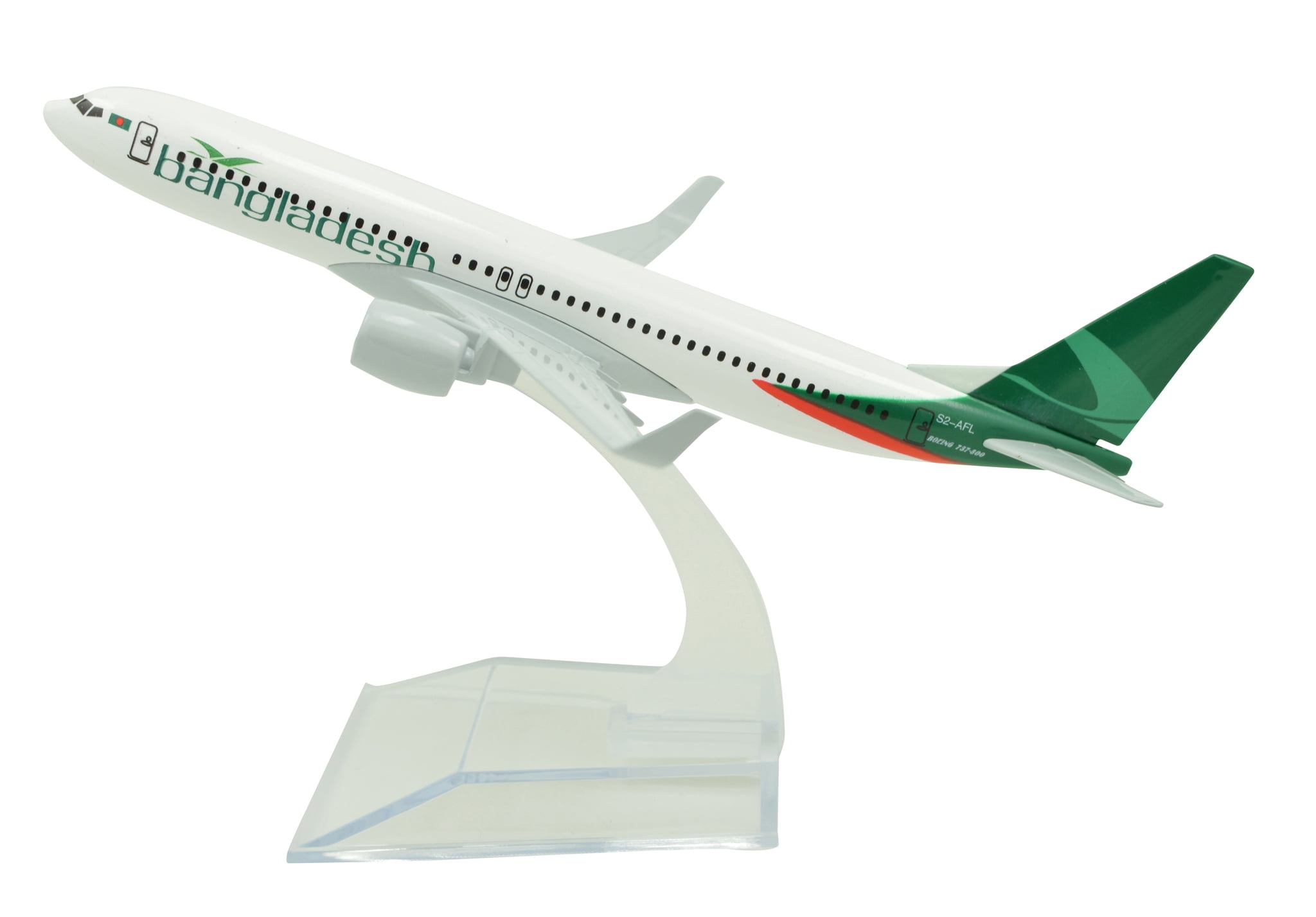 TANG DYNASTY 1:400 16cm B737-800 Biman Bangladesh Airlines Metal ...