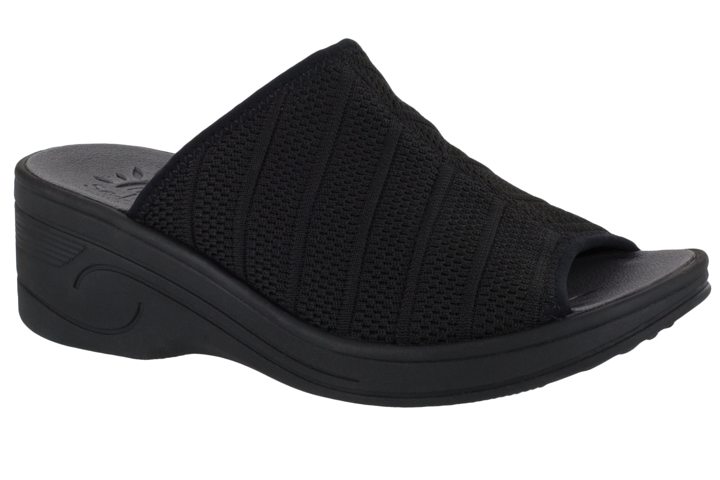 So Lite by Easy Street Airy Slide Sandals (Women) - Walmart.com
