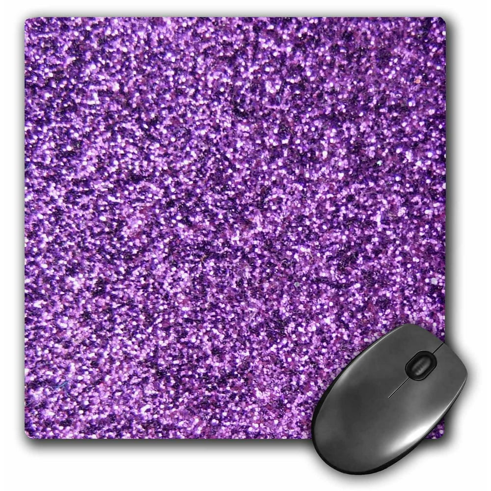 3dRose Purple Faux Glitter - photo of glittery texture - fashionable ...