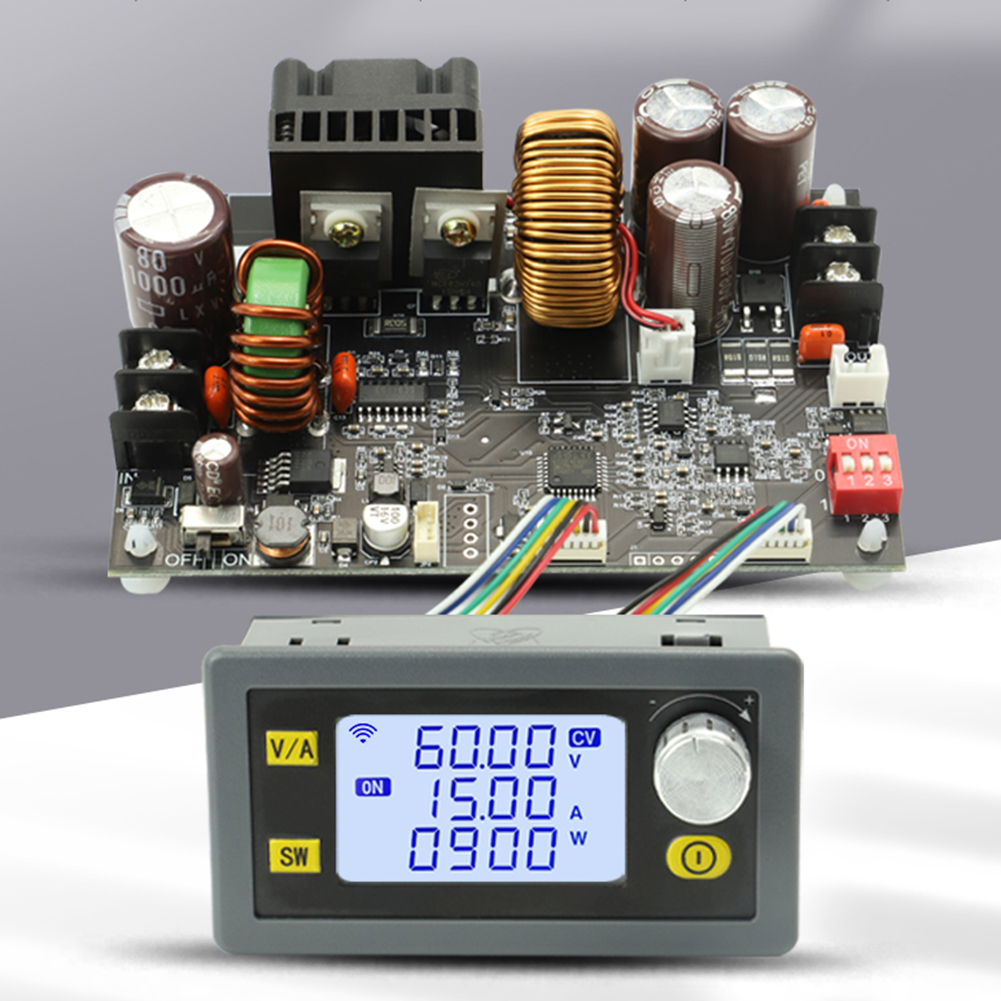 Pantalla LCD del módulo reductor digital de corriente constante de ...