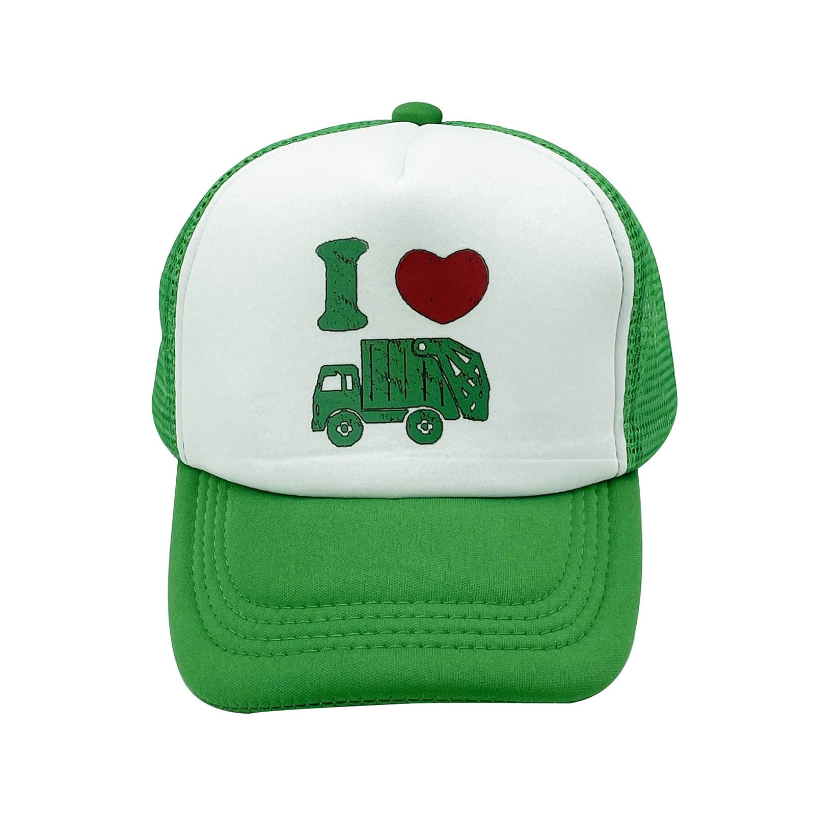 Boys' I Love Garbage Trucks Hat Trash Trucker Mesh Cap Birthday Gift ...
