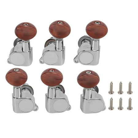 Guitar Tuner Knobs, Guitar Tuning Pegs 3 Left 3 Right Easy To Install ...