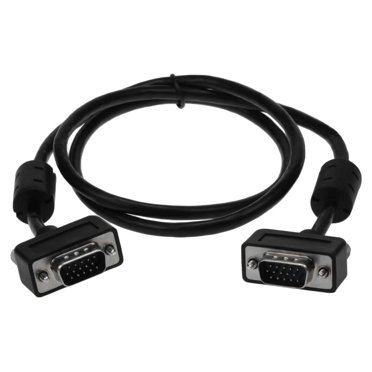 QVS 1' High Performance UltraThin VGA/QXGA HDTV/HD15 Cable - Walmart.com