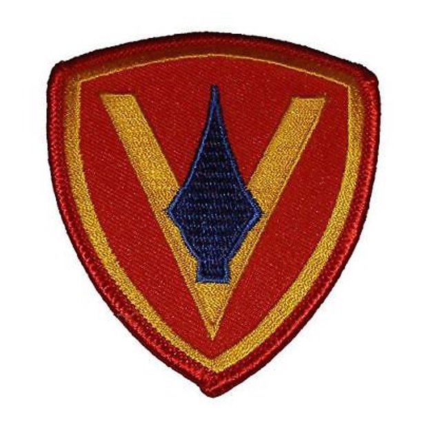 USMC FIFTH MARDIV 5TH MARINE DIVISION PATCH SPEARHEAD VETERAN - Walmart ...