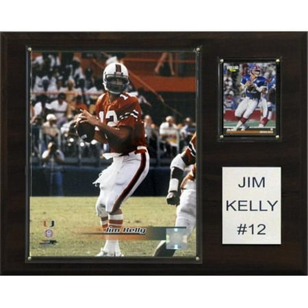 C & I Collectables 1215JKELLYC NCAA Football Jim Kelly Miami Hurricanes ...