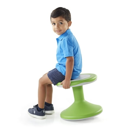 Guidecraft 12-inch Motion Stool Green - Kids Wiggle Chair and Active ...
