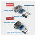 Digital Flow Meter Portable Water Flowmeter Lcd Display Oil Fuel Meter