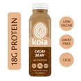 Koia Protein Nutritional Shake, Cacao Bean, 18g Plant Protein, Non ...