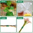 8m/10m Gardening Cable Ties Plant Twine Green Flexible Bendy Garden ...