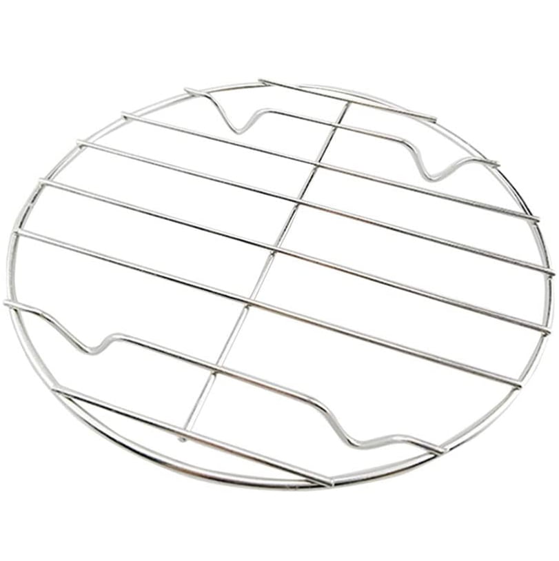 NOGIS Round Cooling Rack, 12 Inch Round Rack Baking Steaming Roasting ...