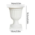 European Roman Style Plastic Flower Pot | 2-Pack Split Half Design for ...