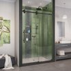 DreamLine Enigma-XO 44-48 in. W x 76 in. H Fully Frameless Sliding Shower Door in Oil Rubbed ...