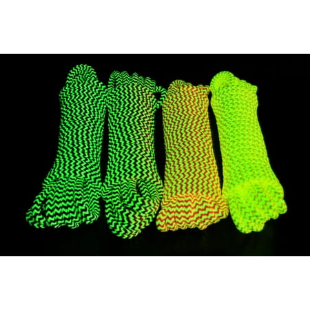 Glow-in-the-Dark Snakeskin Rope - 50/50 - Nylon/Polyester | Walmart Canada