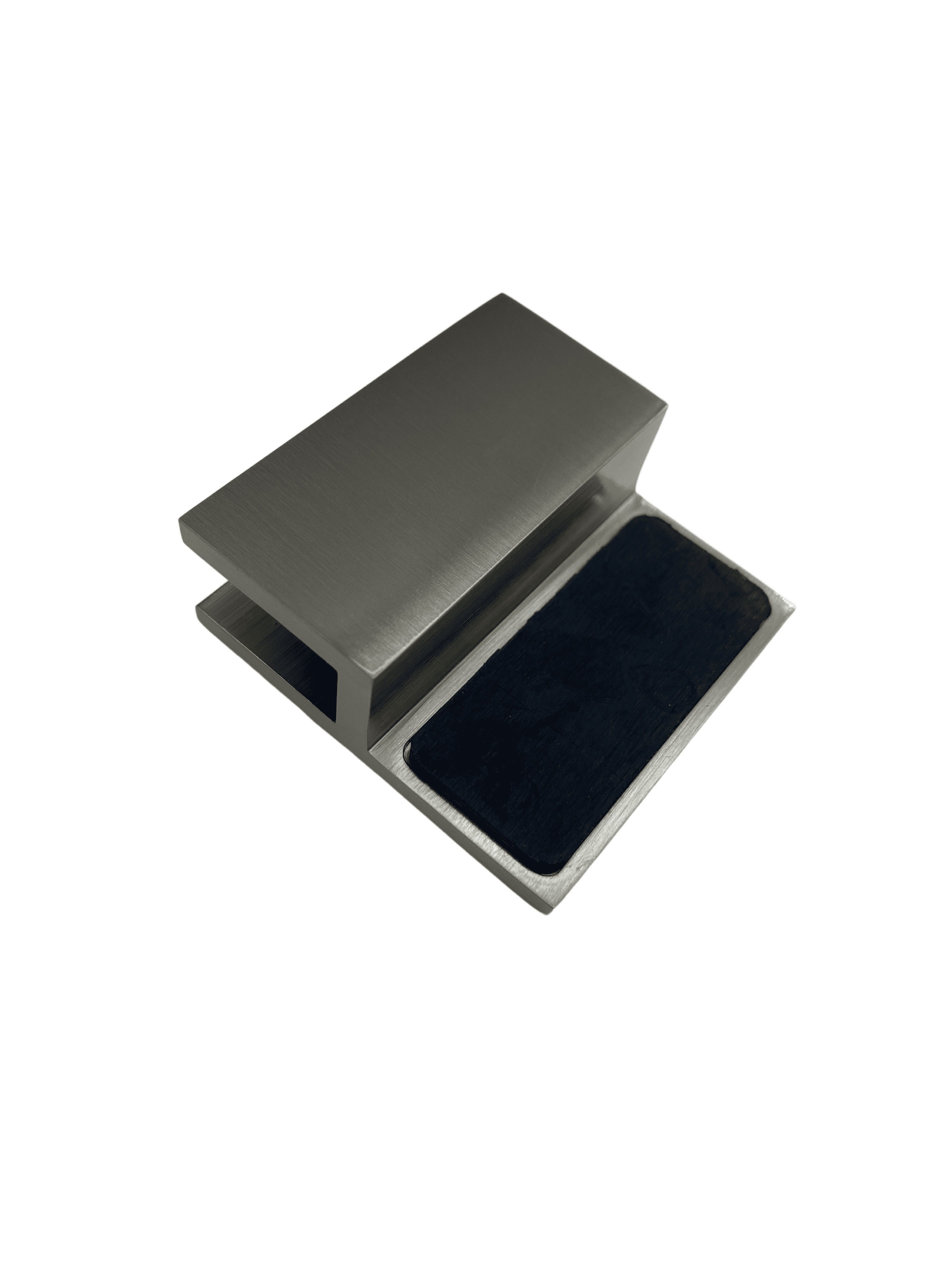 CRL DSSQ1BN Brushed Nickel Square Style Frameless Shower Door Stop ...