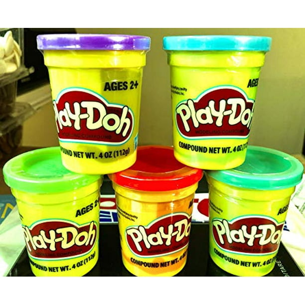 Play-Doh Neon Orange (4 Pack) 3 Ounce Cans - Walmart.ca