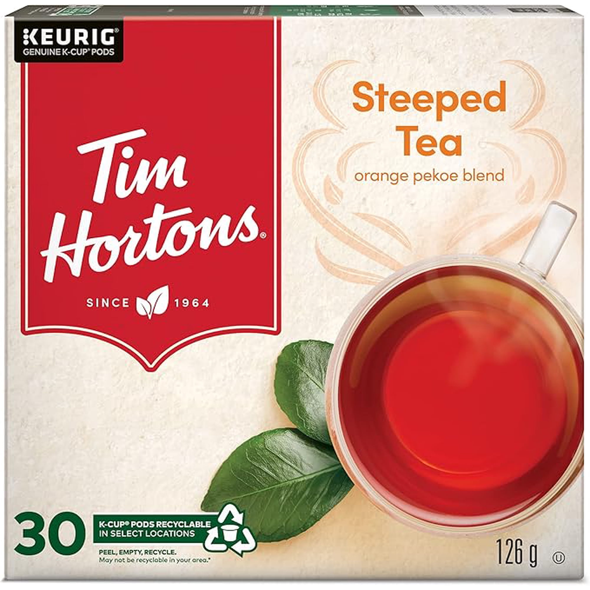 Click here for Tim Hortons Steeped Orange Pekoe Tea  Single Serve... prices