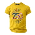 America 250 Shirt Mens Short Sleeve Crewneck Patriotic Graphic Tee ...