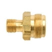 Mr. Heater 7/8 in. D Brass Female P.O.L. x Male Plug Propane Cylinder ...