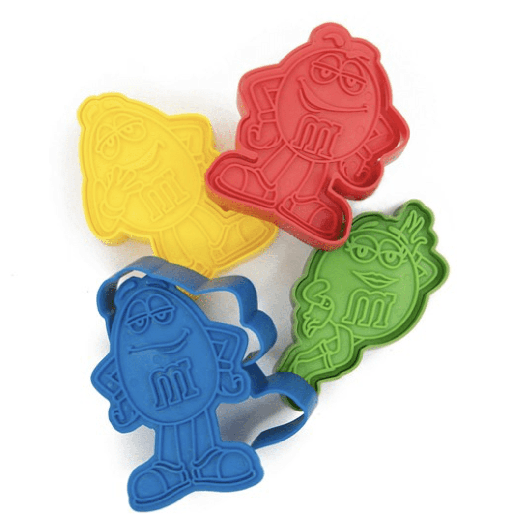 M&M's World Character Cookie Cutters Set of 4 New Sealed - Walmart.com