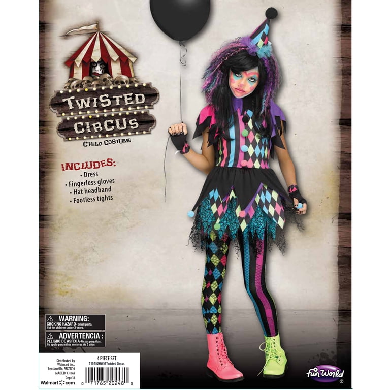 Scary Girl Clown Makeup