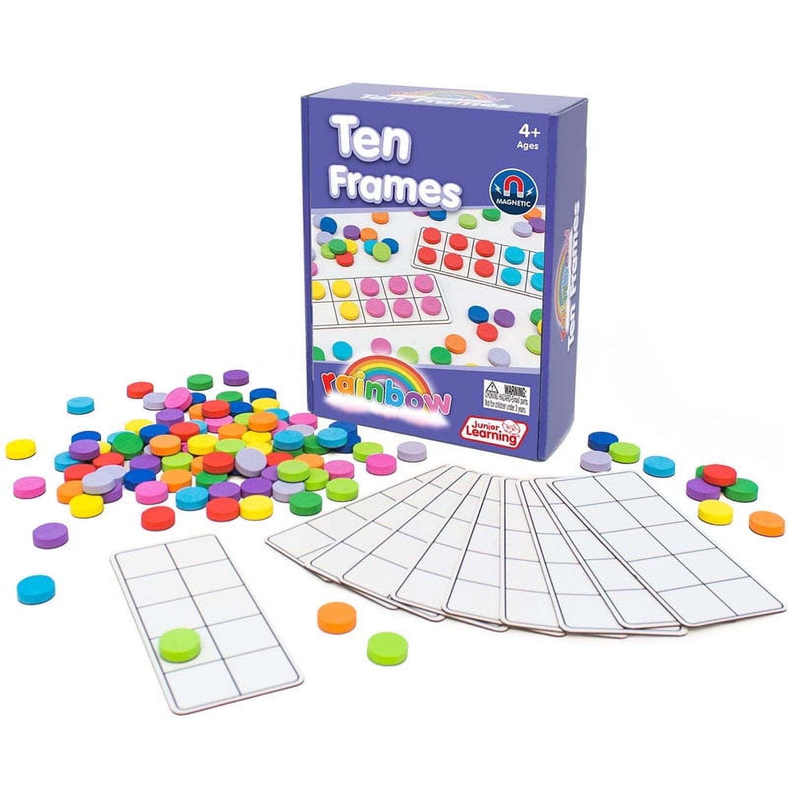 JUNIOR LEARNING RAINBOW TEN FRAMES - Walmart.ca