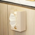 EDHITNR Wall Mounted Tissue Box, Inverted Multifunctional Paper Towel ...