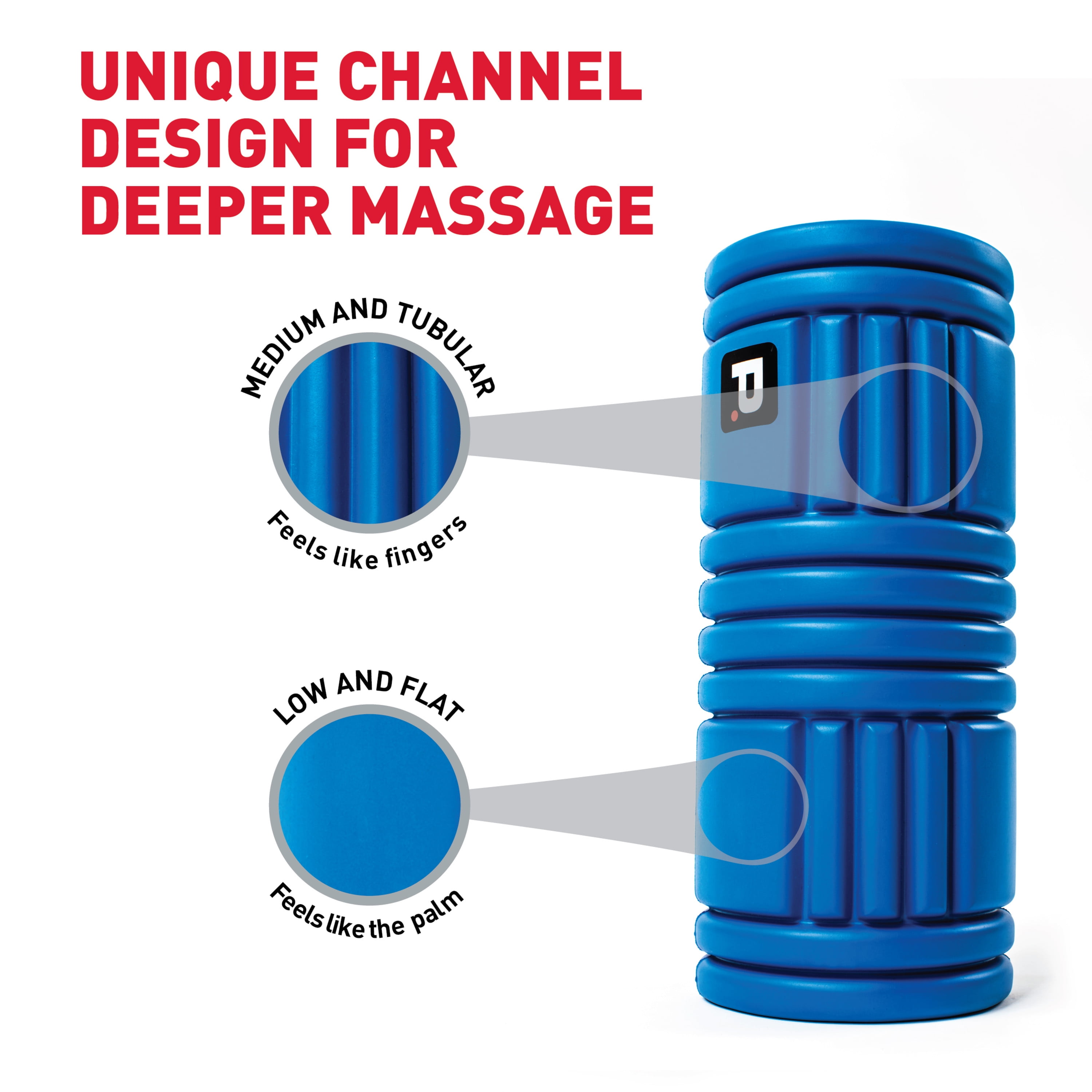 Buy Perfect Fitness Hollow-Core Foam Roller Pro, 13-Inch Online At Low ...