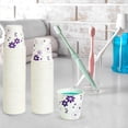 Lumivox, Disposable Bathroom Cups, 3oz, Purple Floral 300 Pack ...