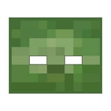 Minecraft Paper Party Masks 8ct Featuring Mob Designs for Kids Birthday ...