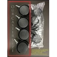 Skip_Baumhower_Brands Universal Replacement Crate Casters, Snap-In, Set ...