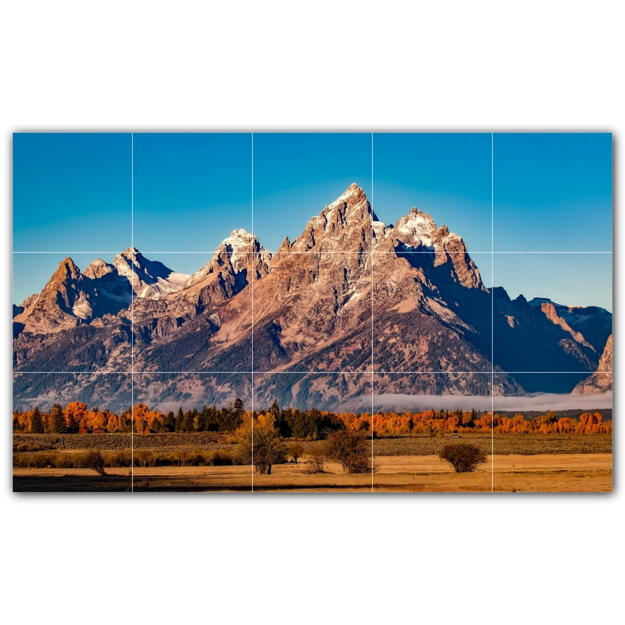 Picture-Tiles.com: Mountains Ceramic Tile Wall Mural WAL500882-53XL. 60 ...