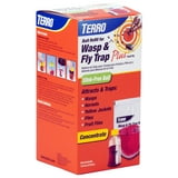 TERRO Wasp & Fly Trap Plus Fruit Fly – 1 Refill - Walmart.com