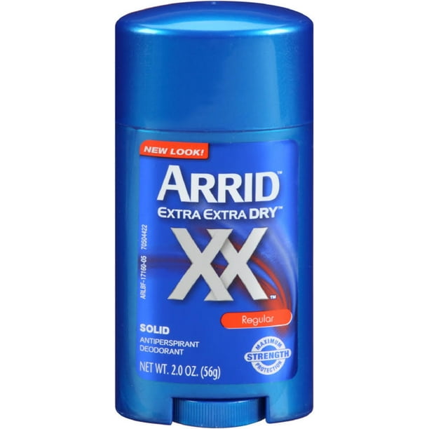 4 Pack - ARRID Extra Dry XX Solid Antiperspirant Deodorant, Regular 2 ...
