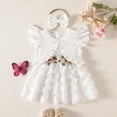 Ulanda Baby Girl Flower Dress Toddler Boho Tutu Tulle Dress Princess ...