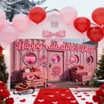 EcoNest Happy Valentines Day Garage Door Cover Hearts Happy Valentine's ...