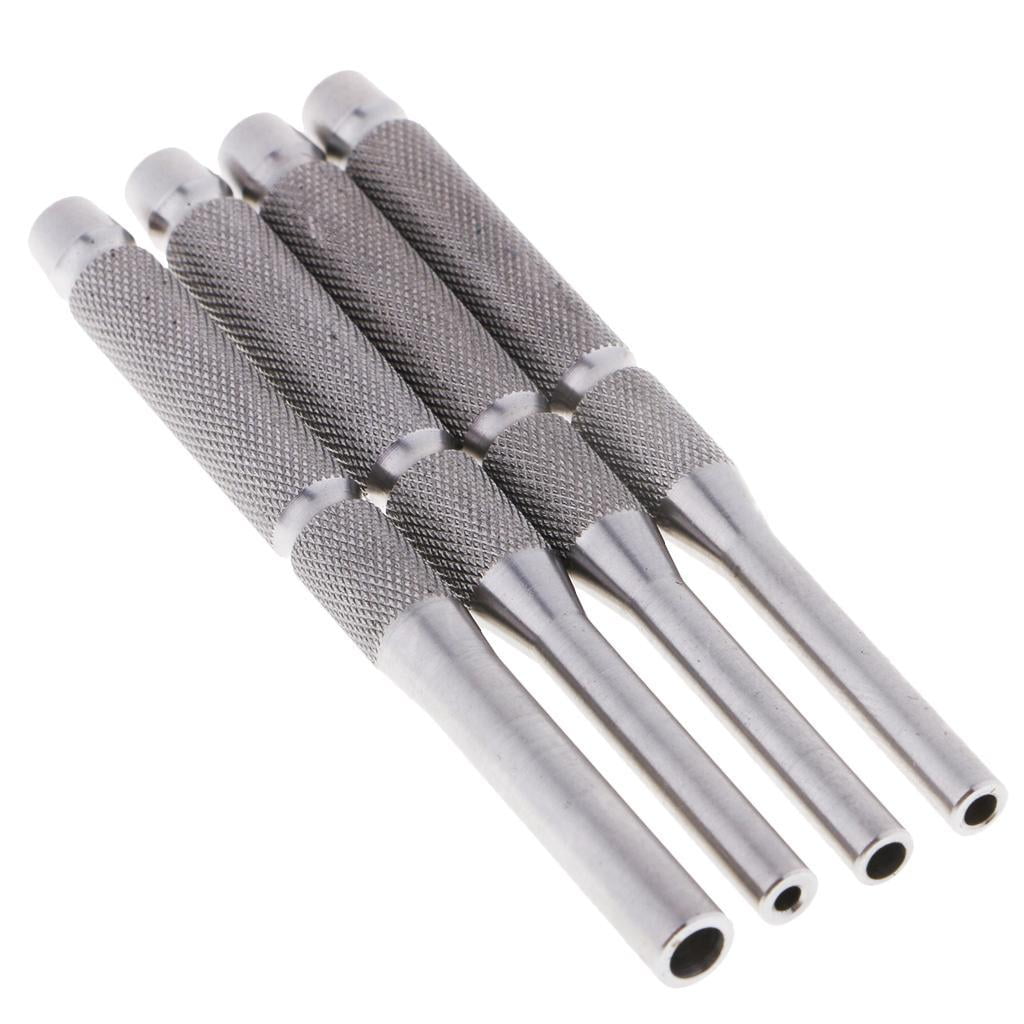 4 Pcs Stainless Steel Hollowing Rolling Pin Tool Starter Punch Set ...