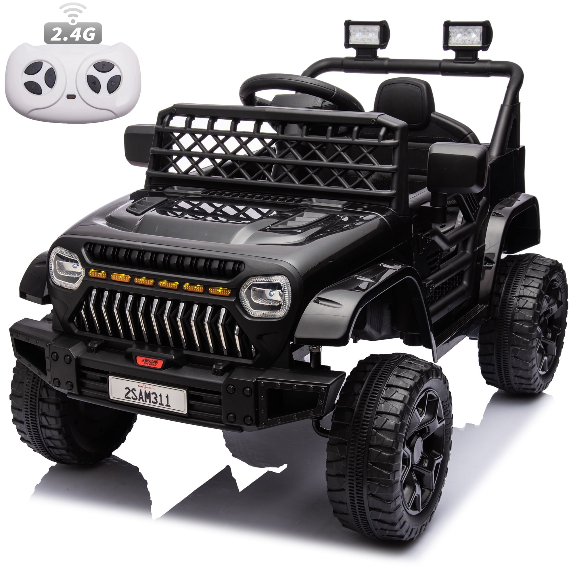 Joyracer 12V Kids Ride on Truck Car with Remote Control, Toddler Toys ...