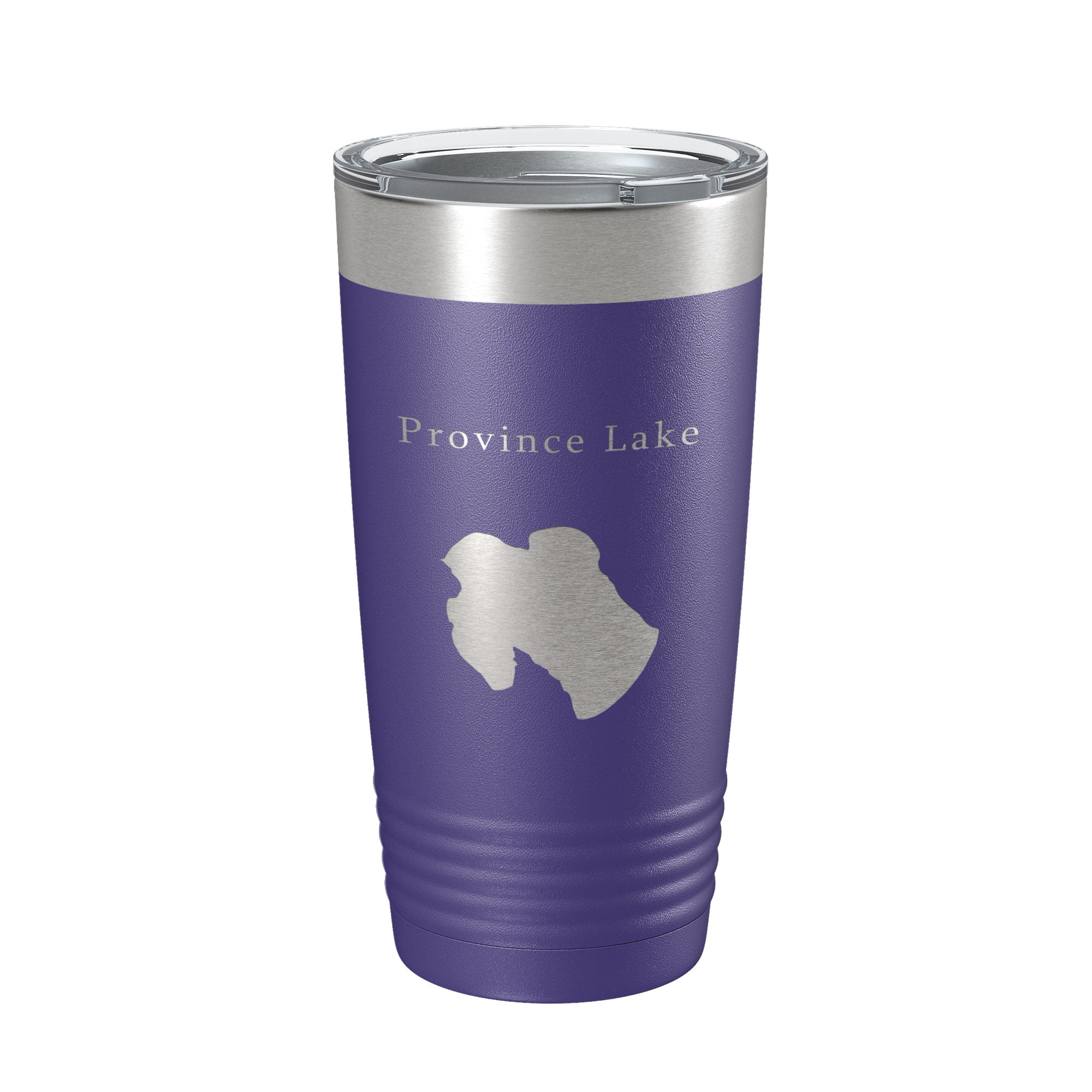 Province Lake Map Tumbler Travel Mug Insulated Laser Engraved Coffee ...