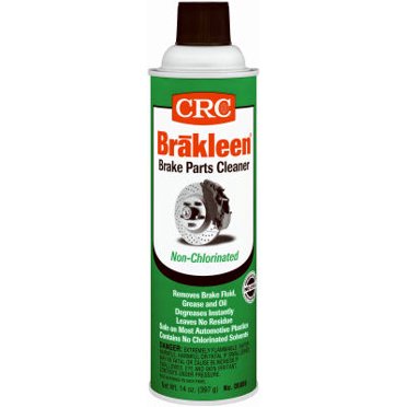 CRC 05089 BRAKLEEN Brake Parts Cleaner - Non-Flammable -19 Wt Oz ...