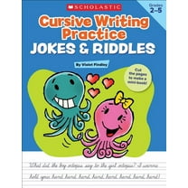 Cursive Writing Practice: Jokes & Riddles, (Paperback) - Walmart.com